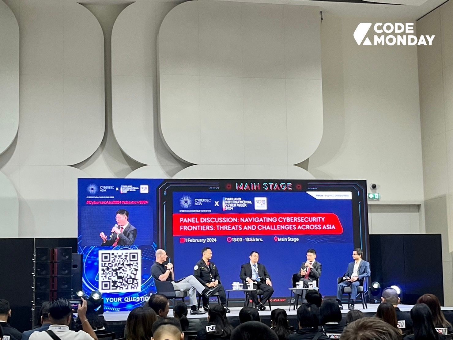 CODEMONDAY visited the Cybersec Asia x Thailand International Cyber Week 2024 event